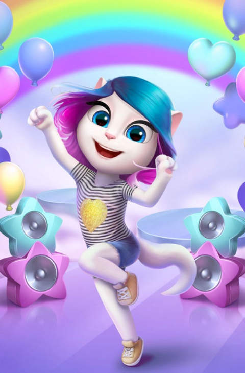 Talking Tom Bubble Shooter Or Talking Tom Pool？
